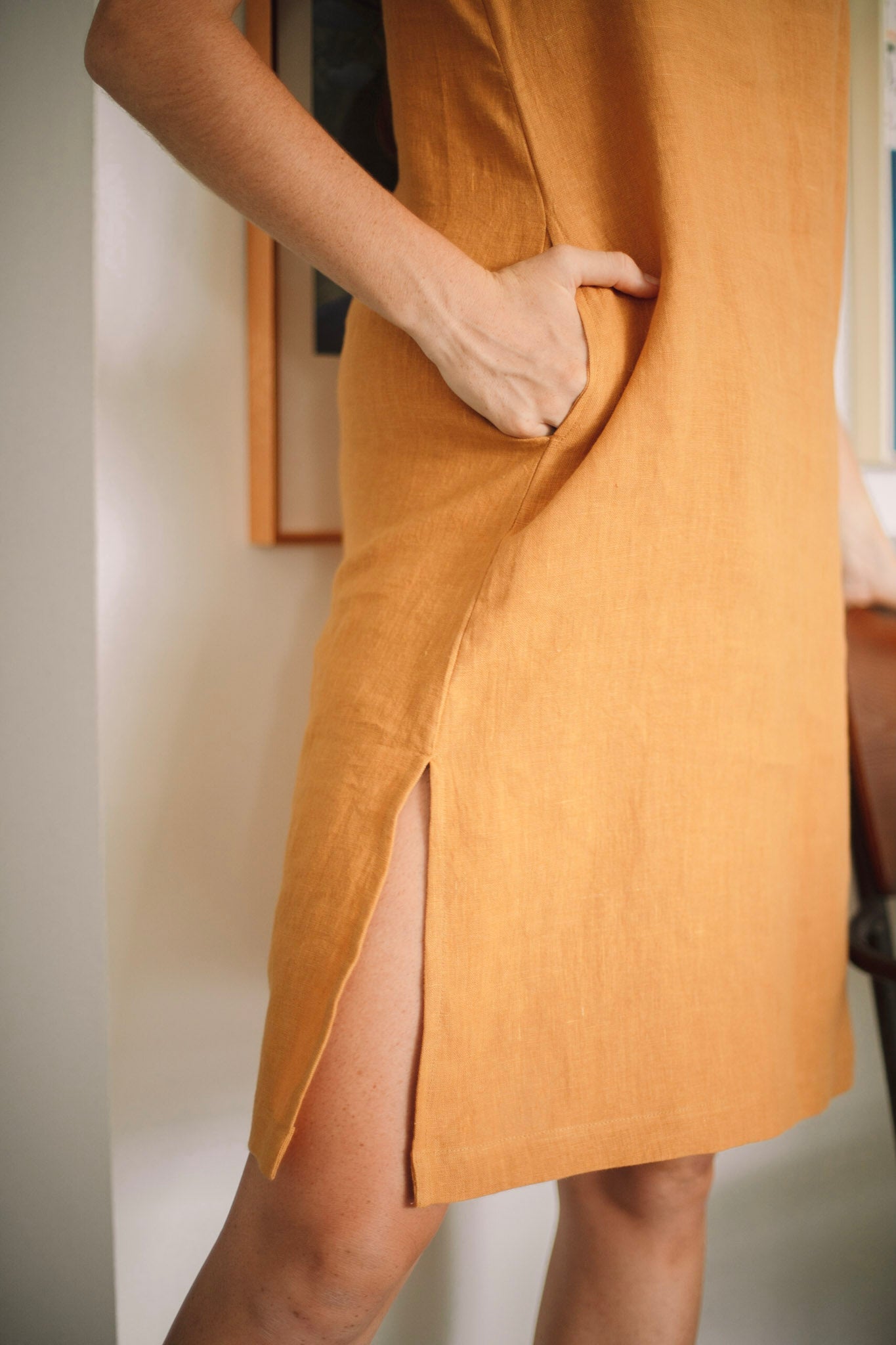 Miles Slit Dress – Our Barehands